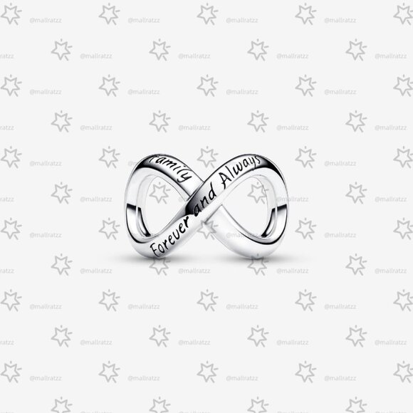 Pandora | Jewelry | Pandora Forever Always Infinity Charm | Poshmark